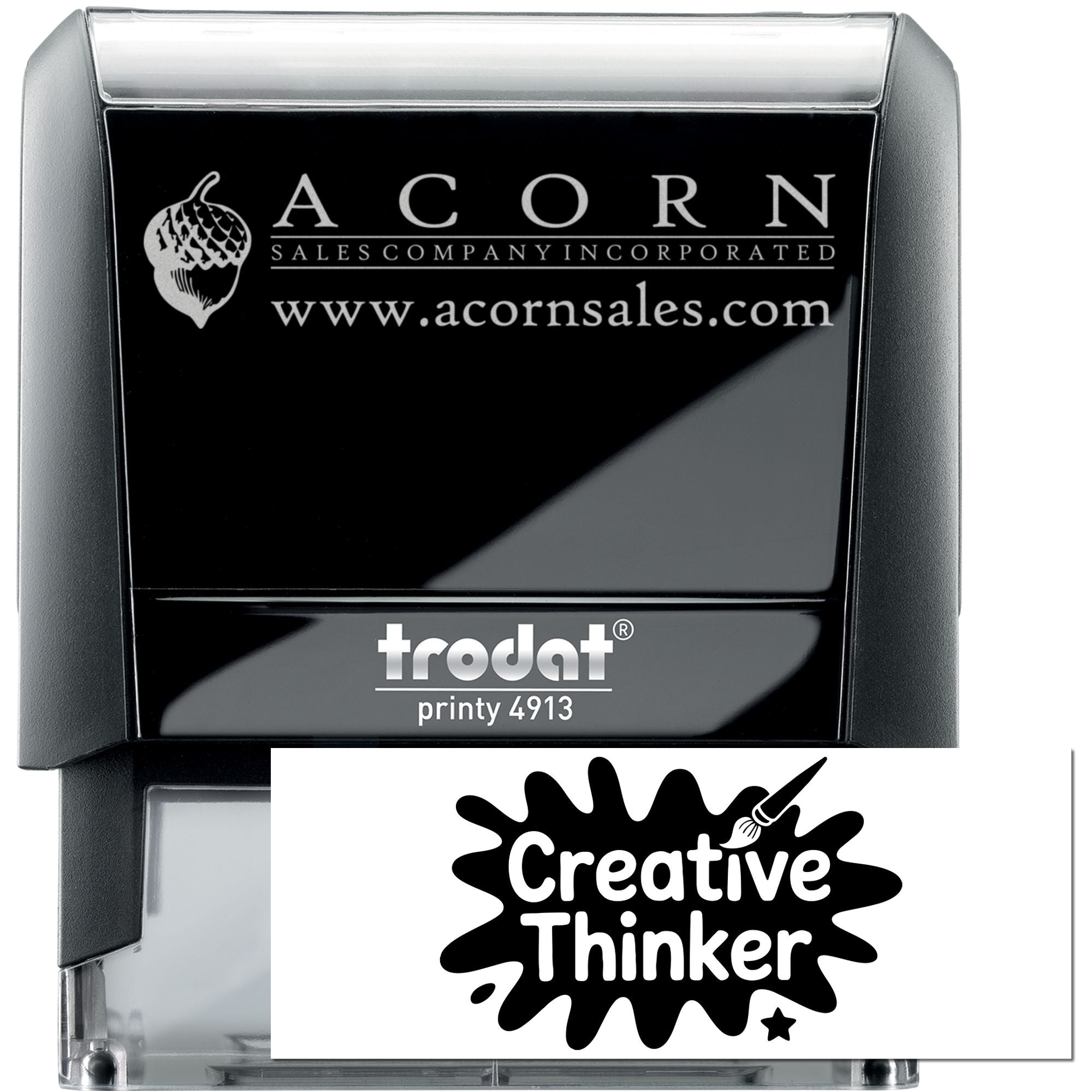 Creative Thinker Self-Inking Stamp for Teachers – Classroom Feedback ...