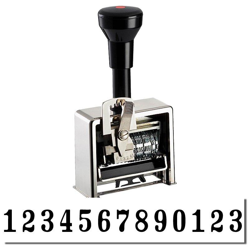 Wide Frame Sequential Number Stamp | Acorn Sales