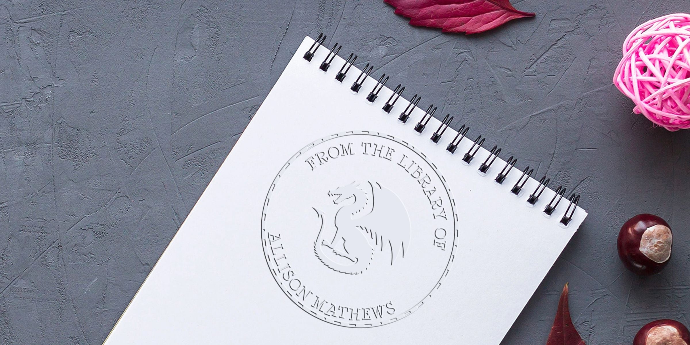 How a Personalized Book Page Embosser Can Wow Your Friends | Acorn Sales