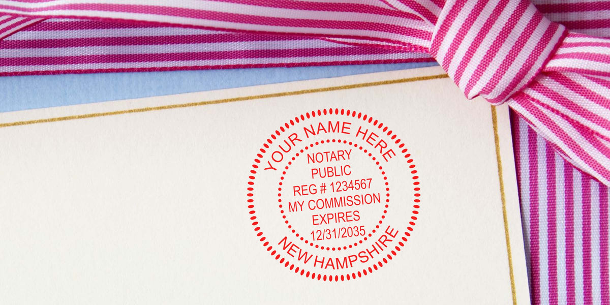 The Essential New Hampshire Notary Public Seal Buying Guide | Acorn Sales