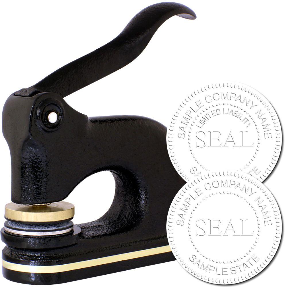 Cast Iron Desk Corporate Seal Embosser | Acorn Sales